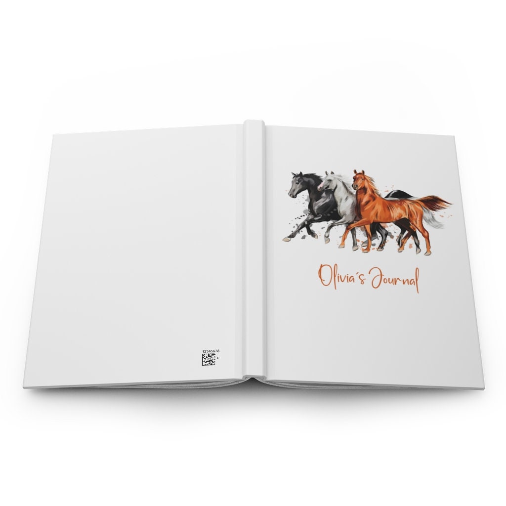 Personalized Horse Journal Custom Horse Journal Personalized - Etsy