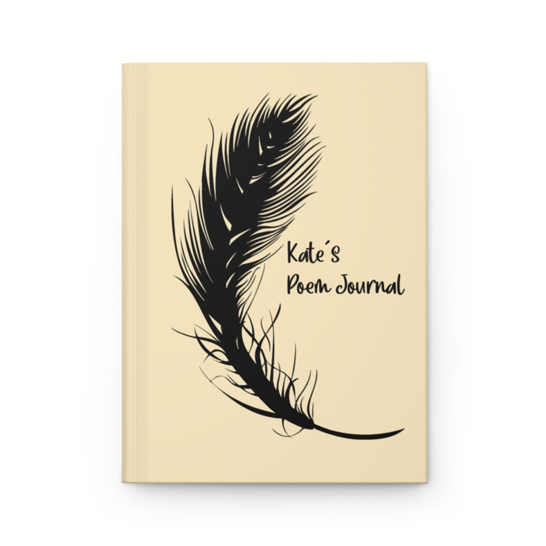 Hardcover Poem Journal Custom Poem Notebook Poem Notebook - Etsy