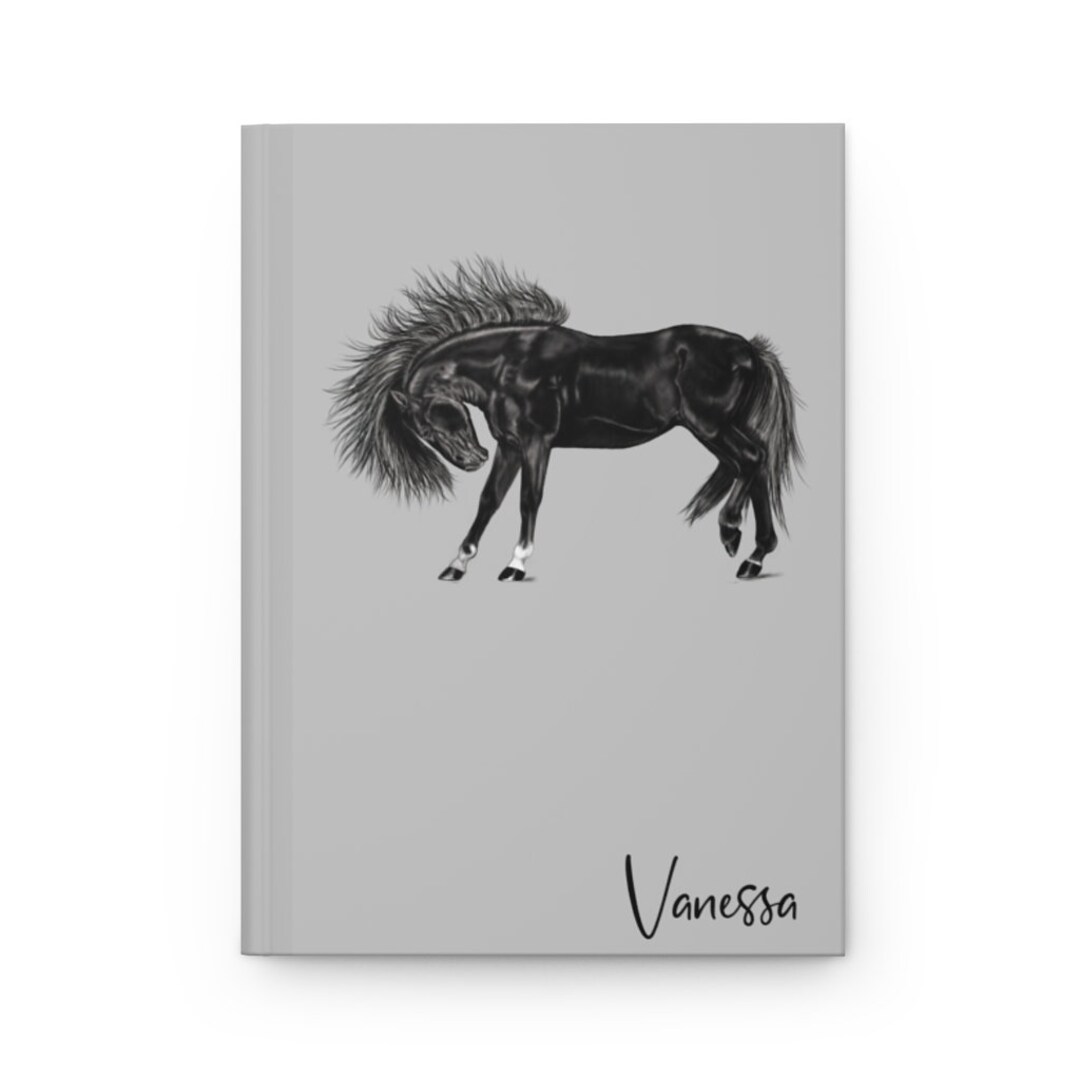 Equestrian Journal, Personalized Horse Journal, Custom Horse Journal ...