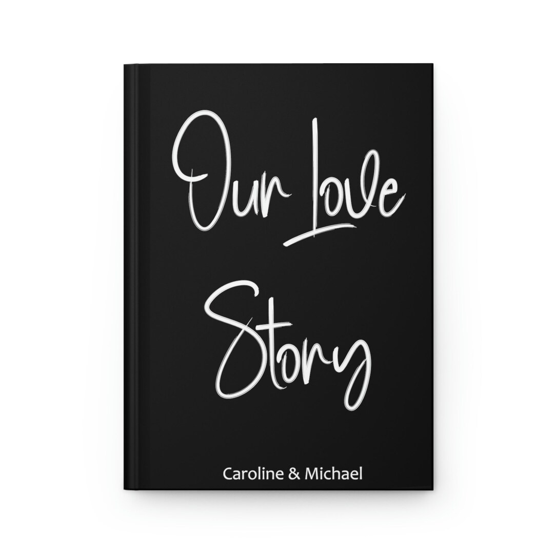 Our Love Story, Personalized Journal, Custom Book, Valentines Gift ...