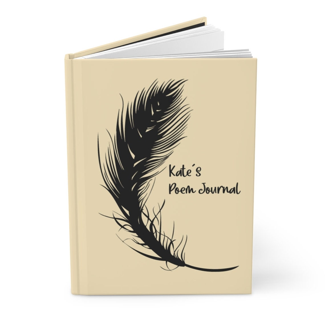 Hardcover Poem Journal Custom Poem Notebook Poem Notebook | Etsy