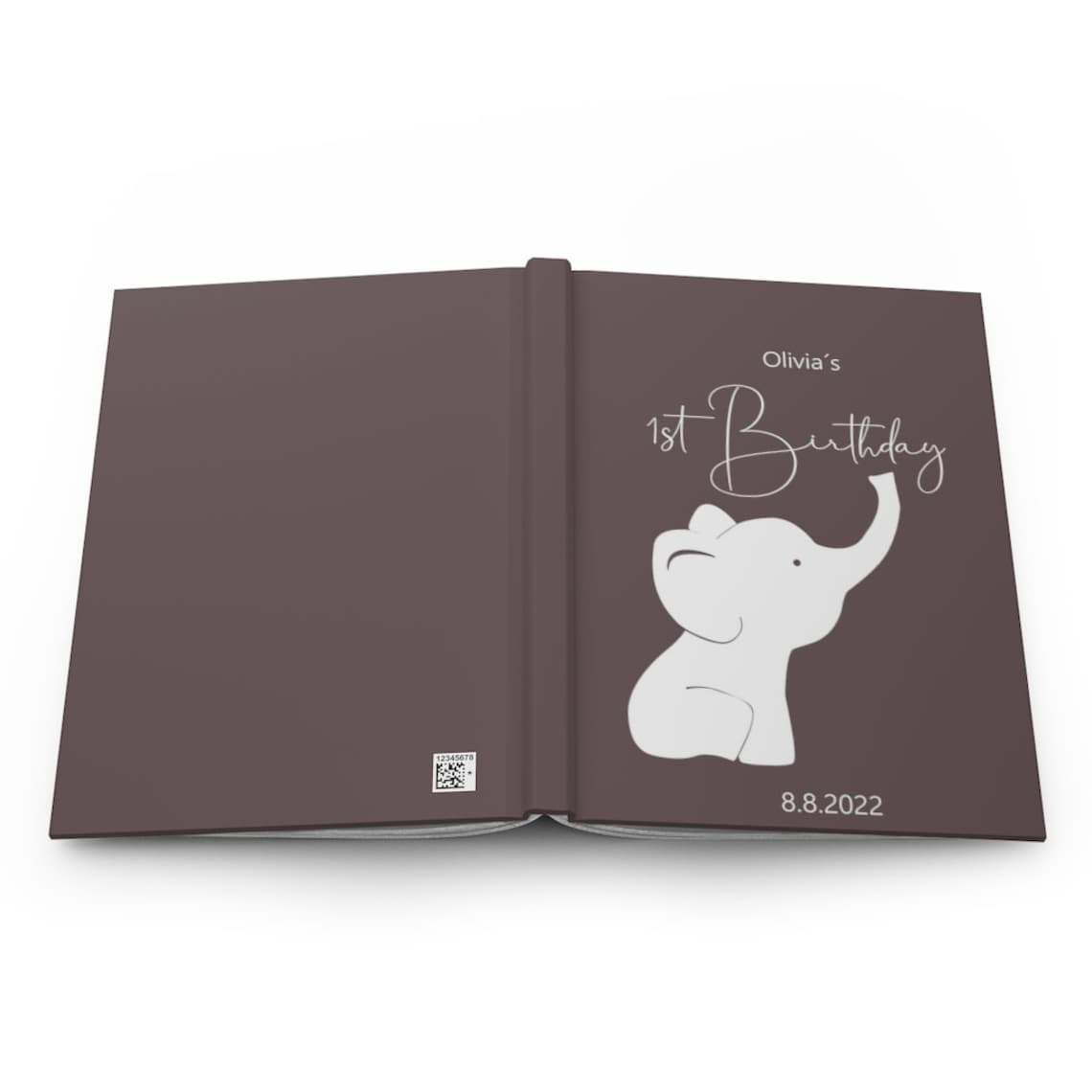 Personalized First Birthday Guest Book First Birthday Book - Etsy