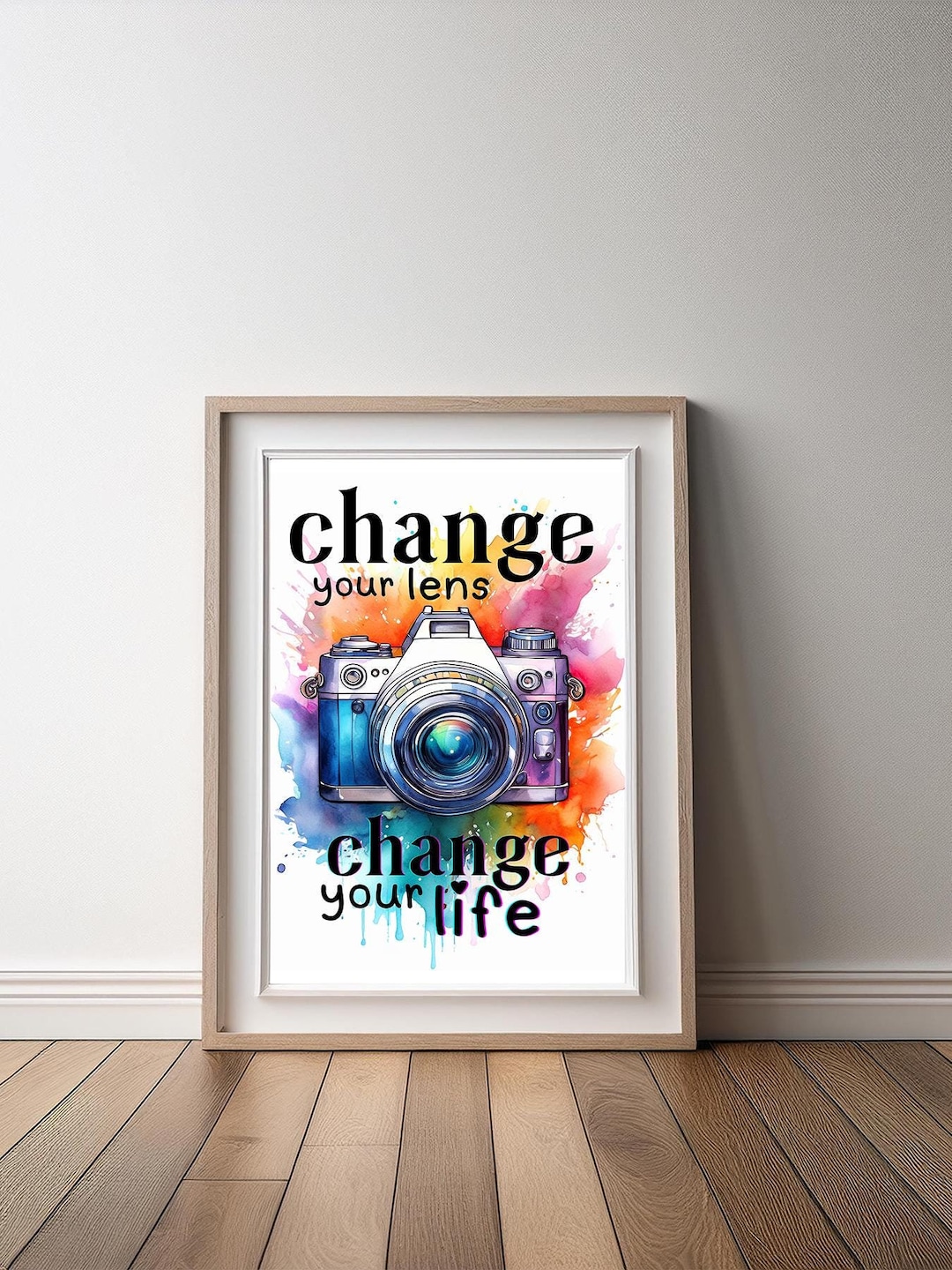 Motivational Saying, Colorful Inspirational Poster, Cognitive ...