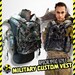 Post-apocalyptic Metal Armor With Saw Blade Elements Your Shield for ...