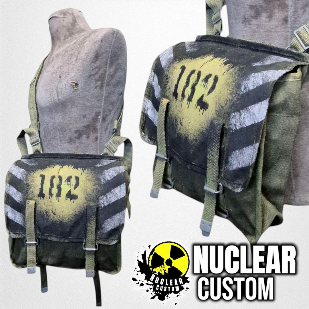 SECTOR 182 BAG – Post-apocalyptic Shoulder Bag With Warning Stripes by ...