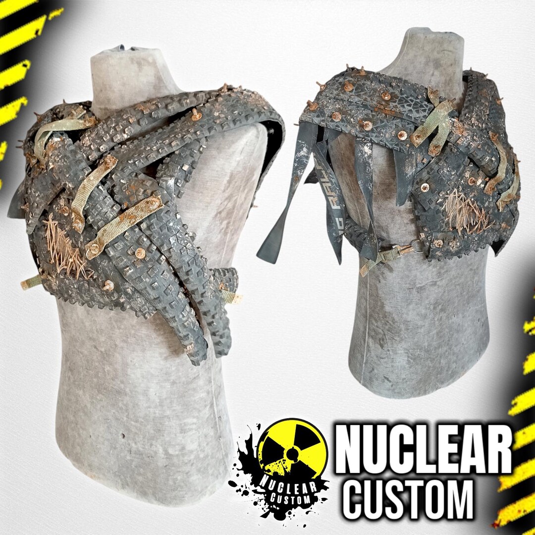 Post-apocalyptic Tire Chest Armor – Inspired by Mad Max and Fallout! - Etsy