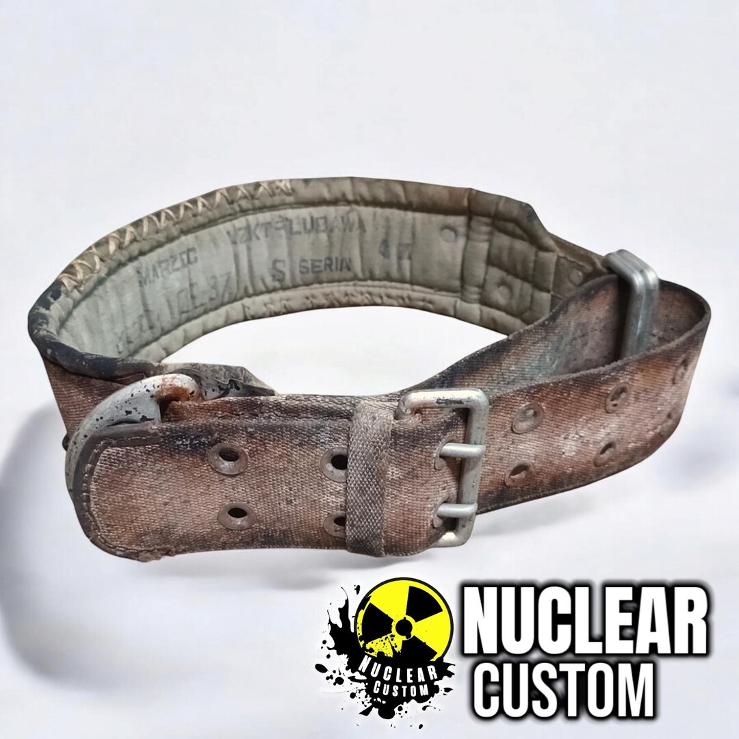 Wide Post-apocalyptic Biohazard Belt A Must-have for Post-apocalyptic ...