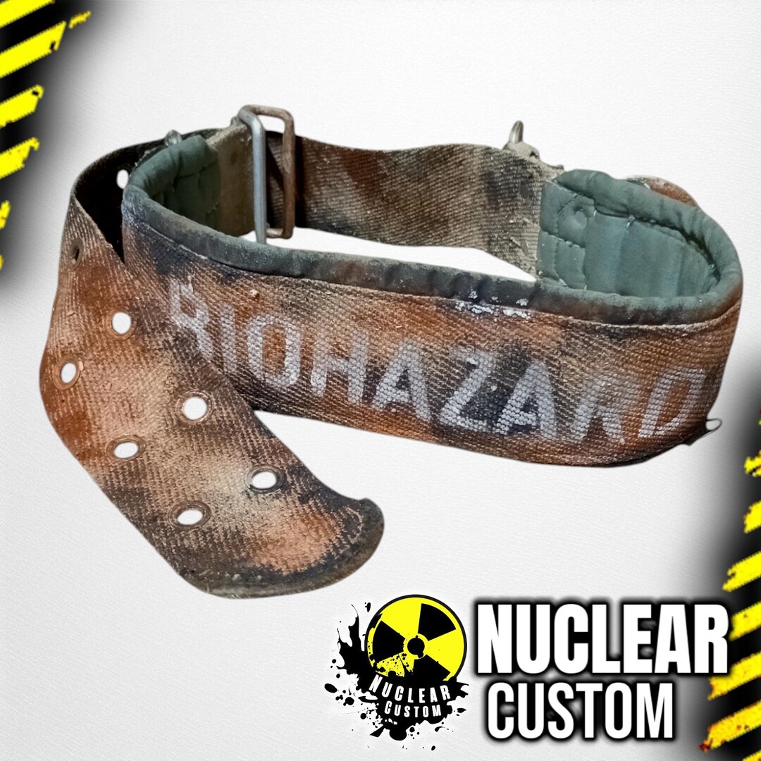 Wide Post-apocalyptic Belt With biohazard A Must-have for Post ...