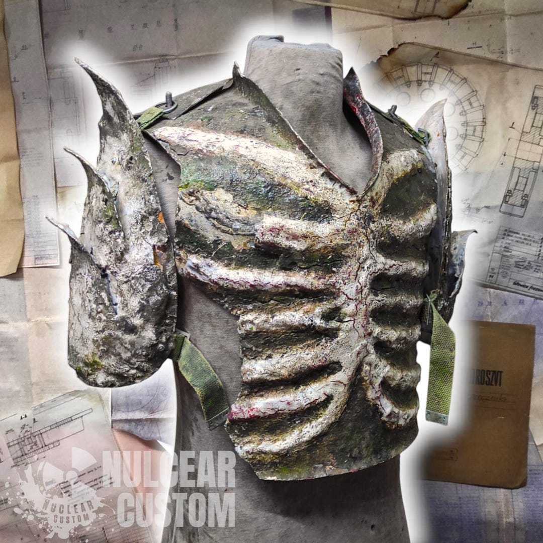 Bone Plated Wasteland Armor – Handcrafted Post-apocalyptic Gear - Etsy