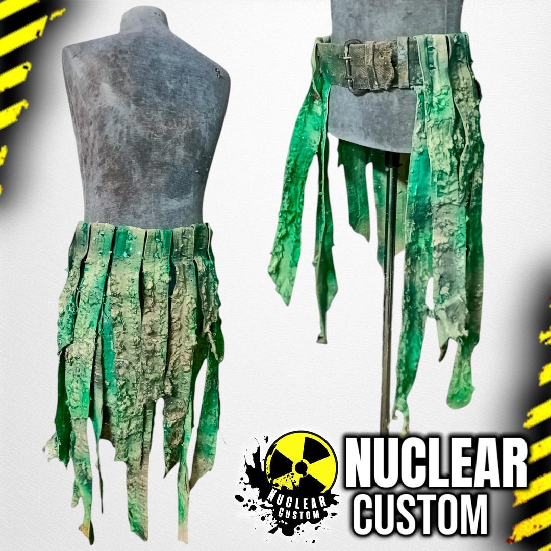 Post-apocalyptic Belt With Bright Straps the Standout Accent for Your ...