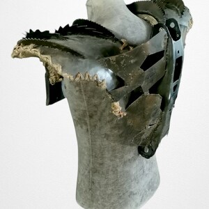 Post-apocalyptic Metal Armor With Saw Blade Elements – Your Shield for ...