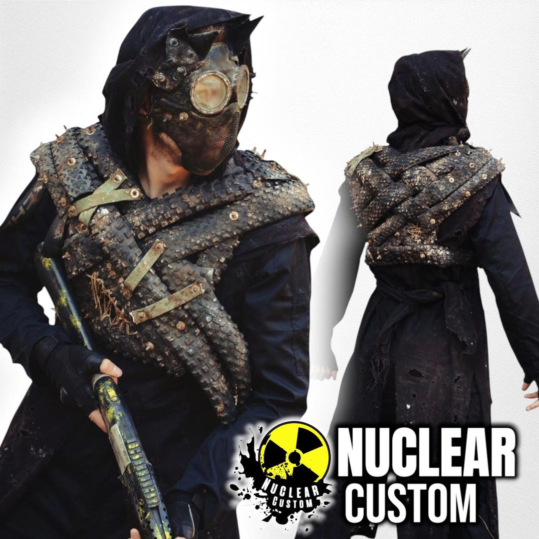 Wasteland Tire-armor Outfit – Raw Power in Post-apocalyptic Form - Etsy