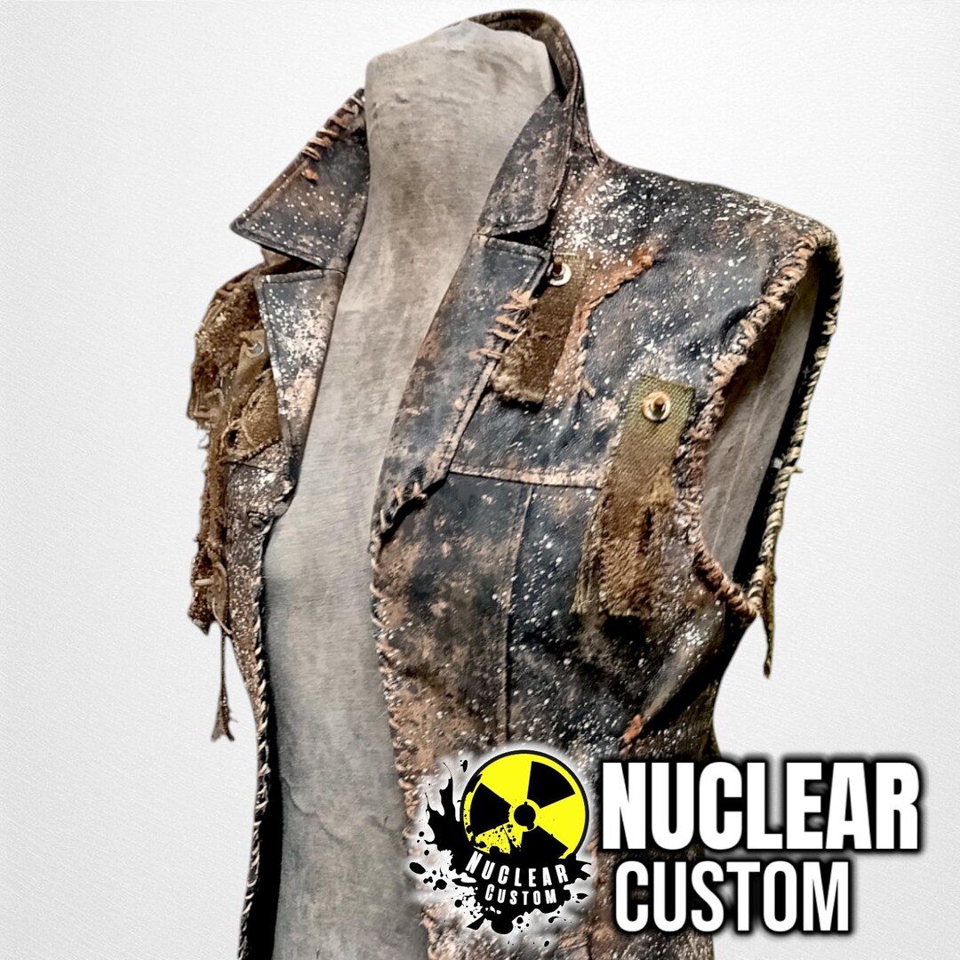 Leather Wasteland Warrior Vest – Perfect for the Apocalyptic Madmax ...