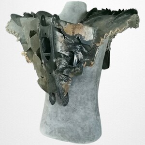 Post-apocalyptic Metal Armor With Saw Blade Elements – Your Shield for ...