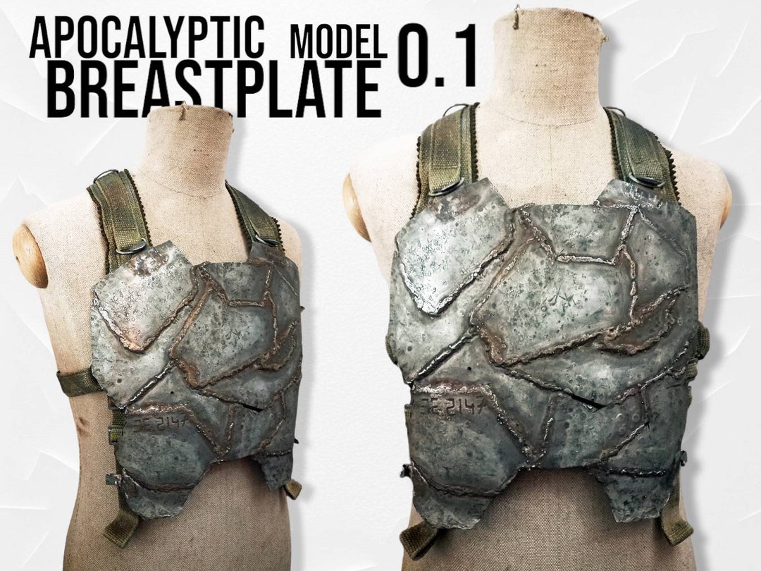 Gear up for the Wasteland Post-apocalyptic Metal Breastplate for ...