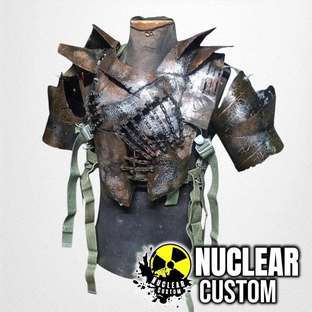 Warlord's Rusted Chestplate – Post-apocalyptic Armor Forged in Chaos - Etsy