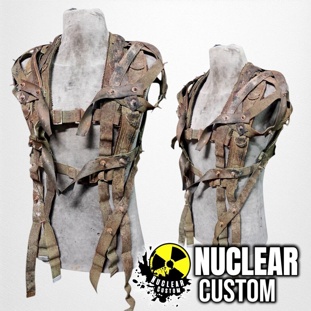 Wasteland Raider Harness – Lightweight Post-apocalyptic LARP Chest ...