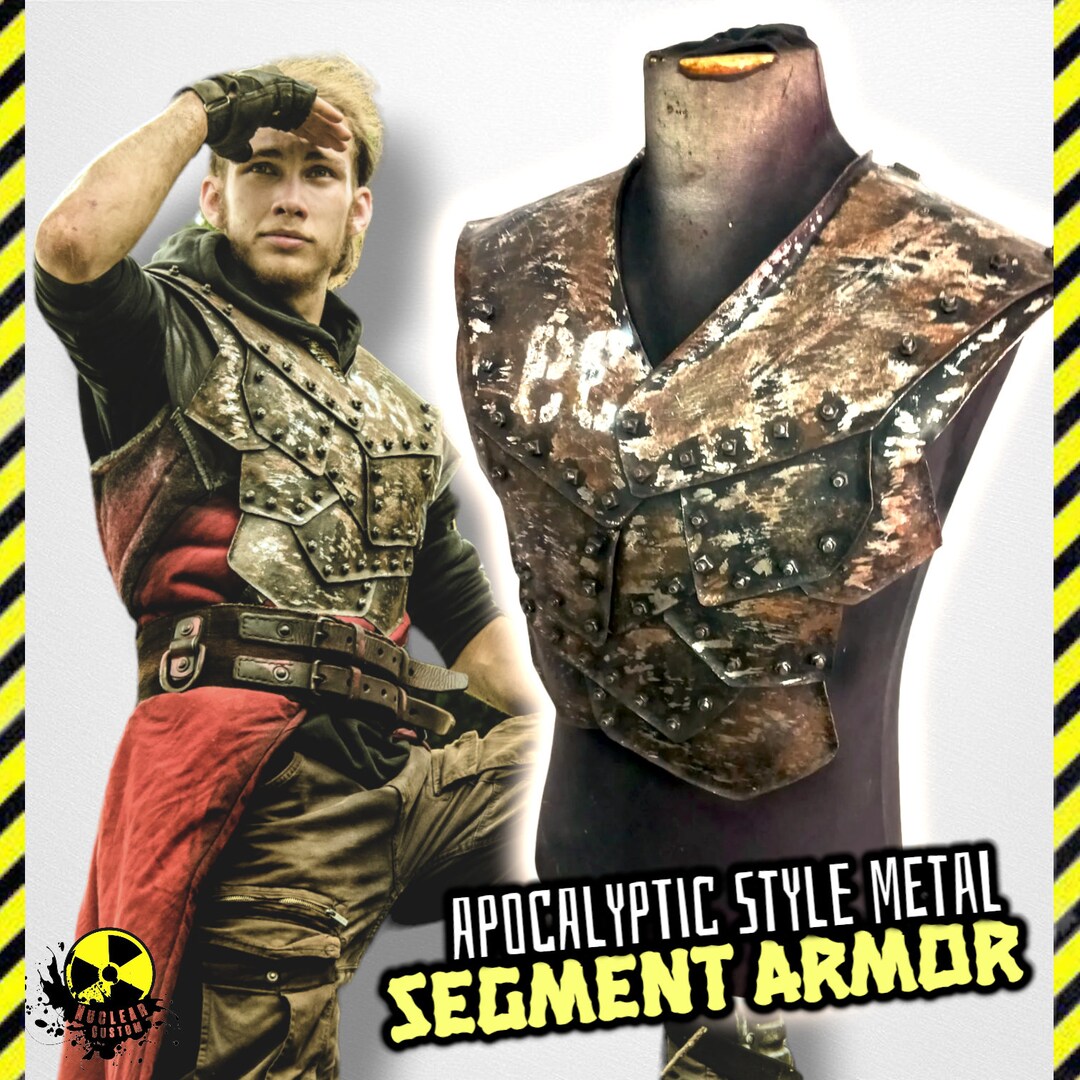 Post-apocalyptic Full Chest Breastplate Metal Armor Madmax Metro ...