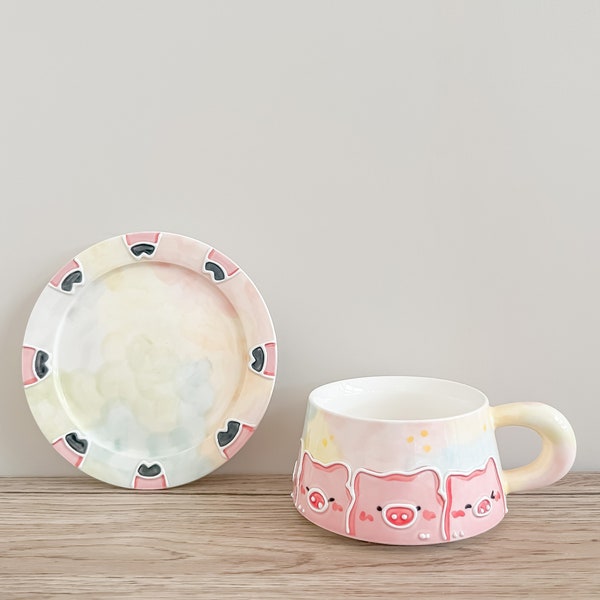 Pig Mug - Etsy
