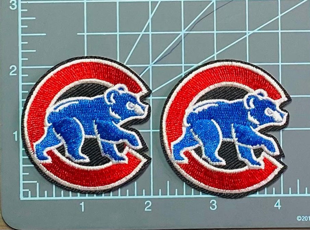 Iron on Patch Chicago Cubs 2 X 2 Pack of 2 Ship From US - Etsy