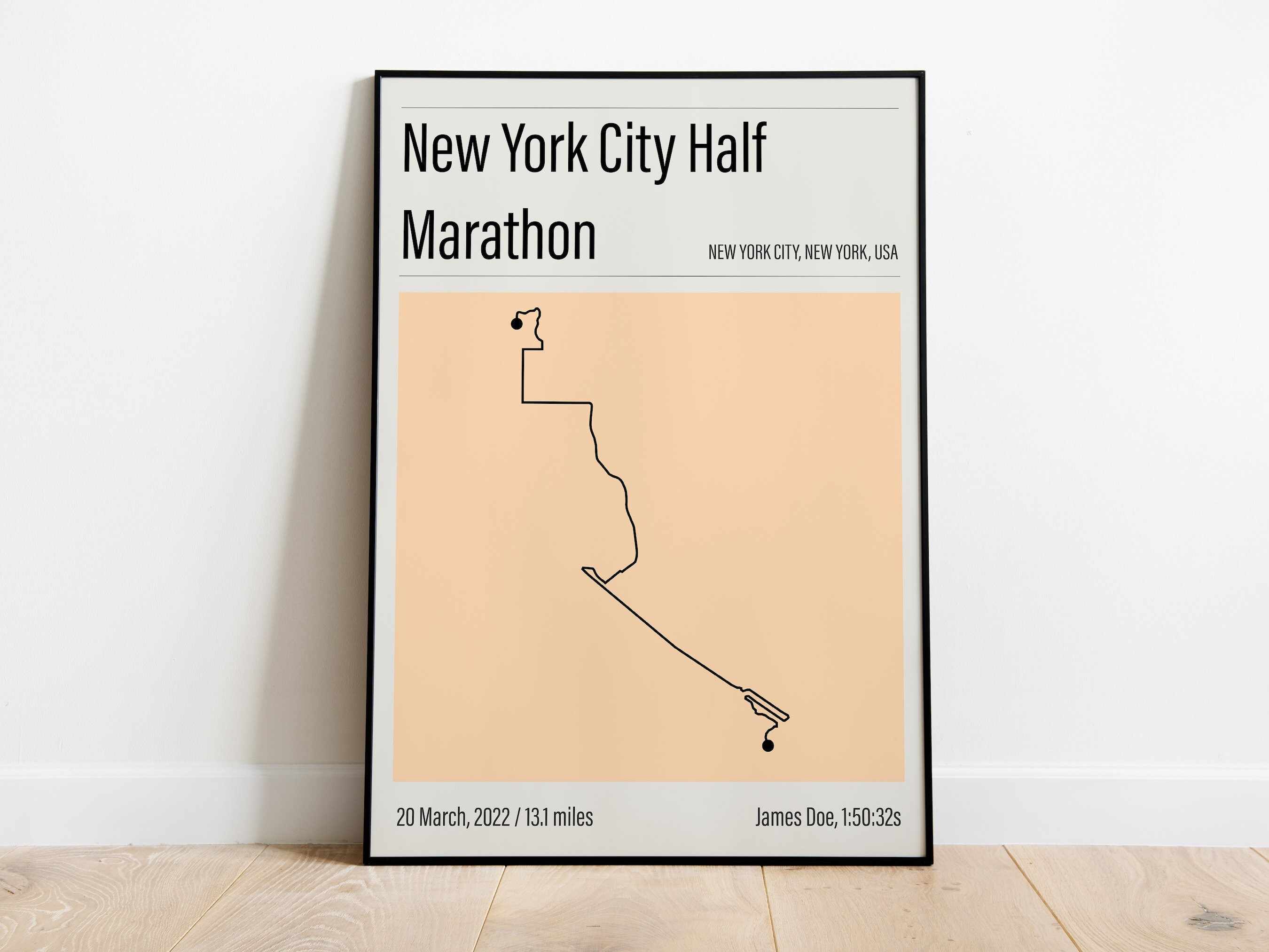 New York Marathon Map 2022