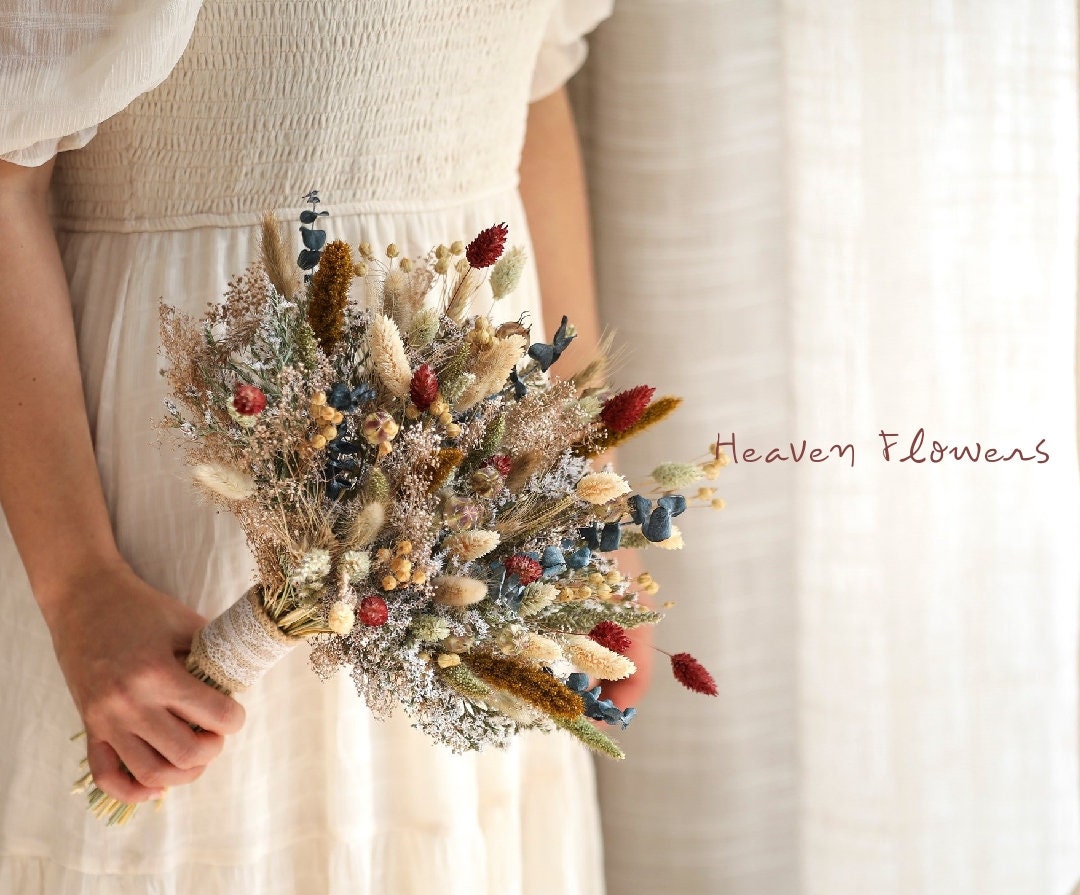 Rustic Wrist Corsage L Boho Wrist Corsage - Etsy