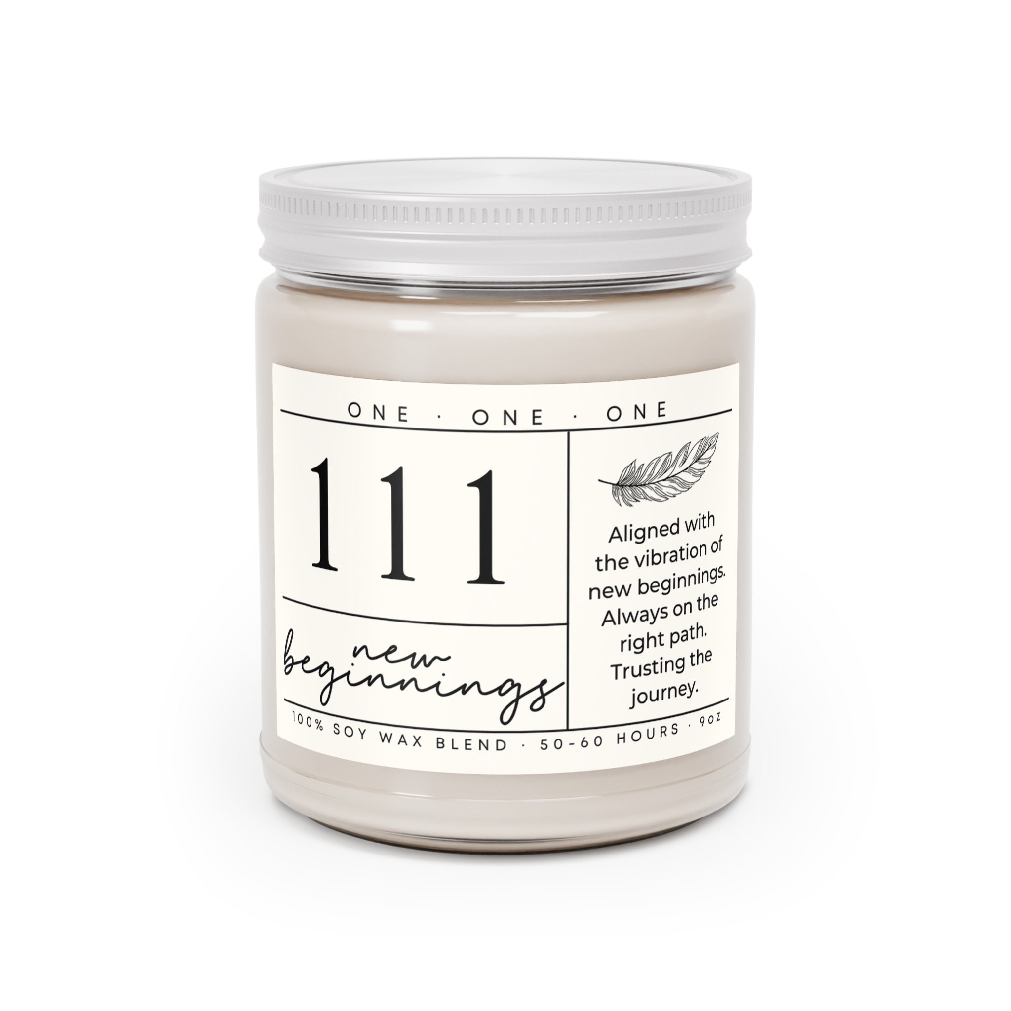 111 Angel Number Candle, 111 Candle, 111 Lucky Number, Repeating ...