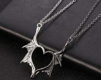 Dragon Heart Necklace - Etsy