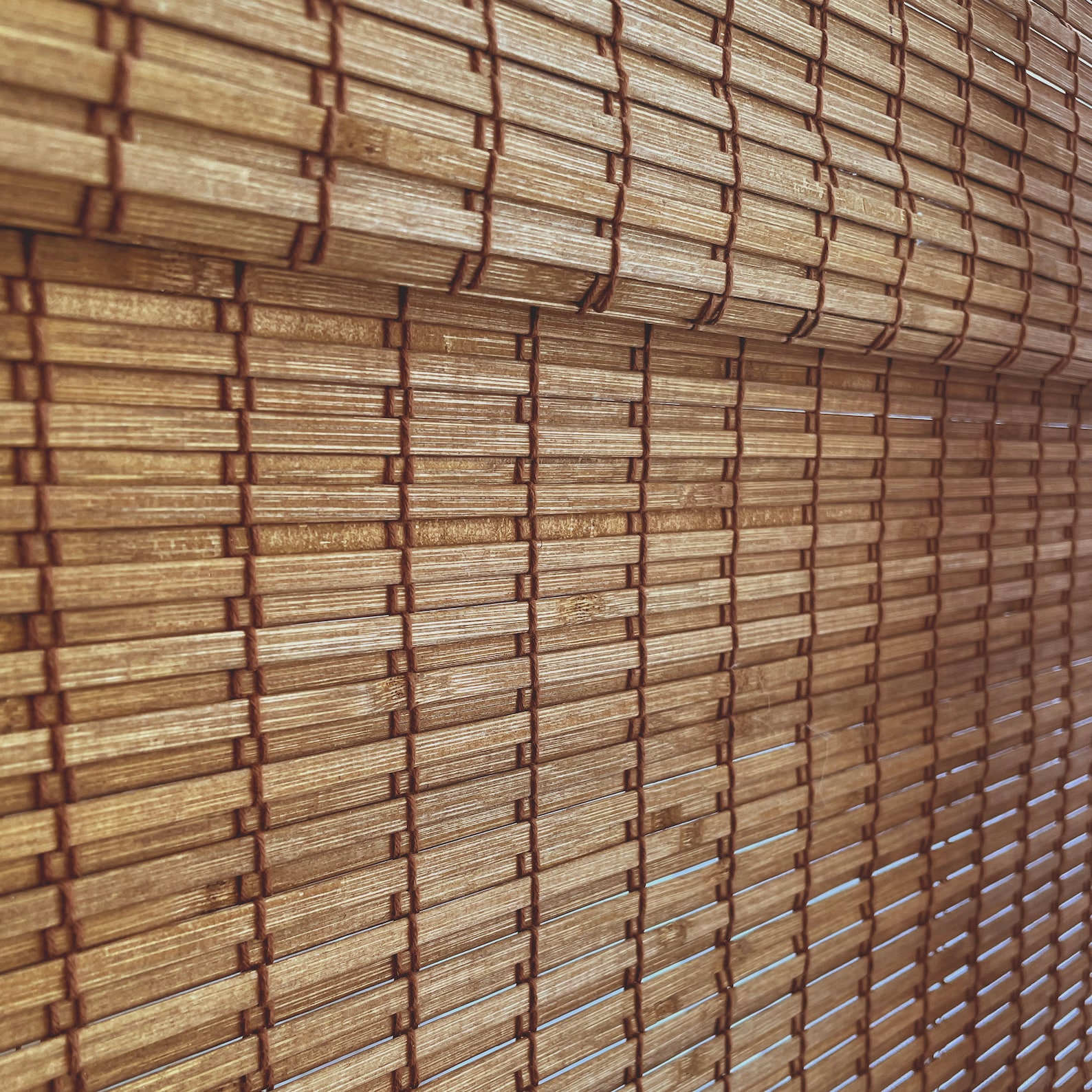 MOOD Cordless Bamboo Roman Shades Rustic Collection - Etsy