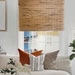 MOOD Cordless Bamboo Roman Shades, Natural Wood Collection - Etsy