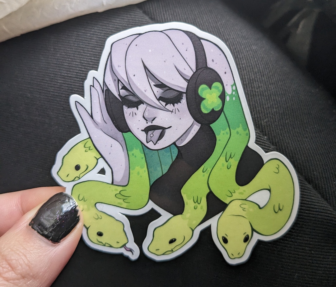 Medusa Sticker - Etsy