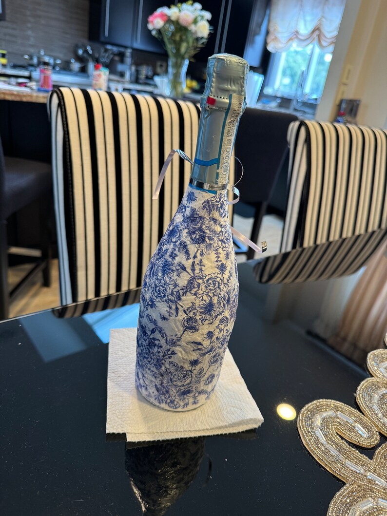 Decorative Champagne Bottle - Etsy