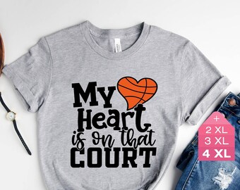 Basketball Court Shirt | Etsy