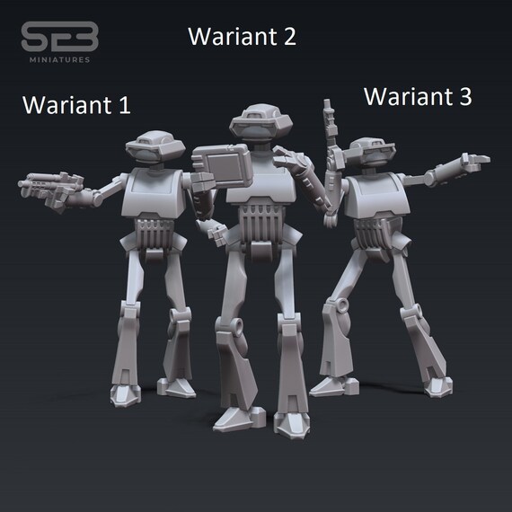 T-droid Matched to Star Wars Legion Scale Tactical Droid | Etsy