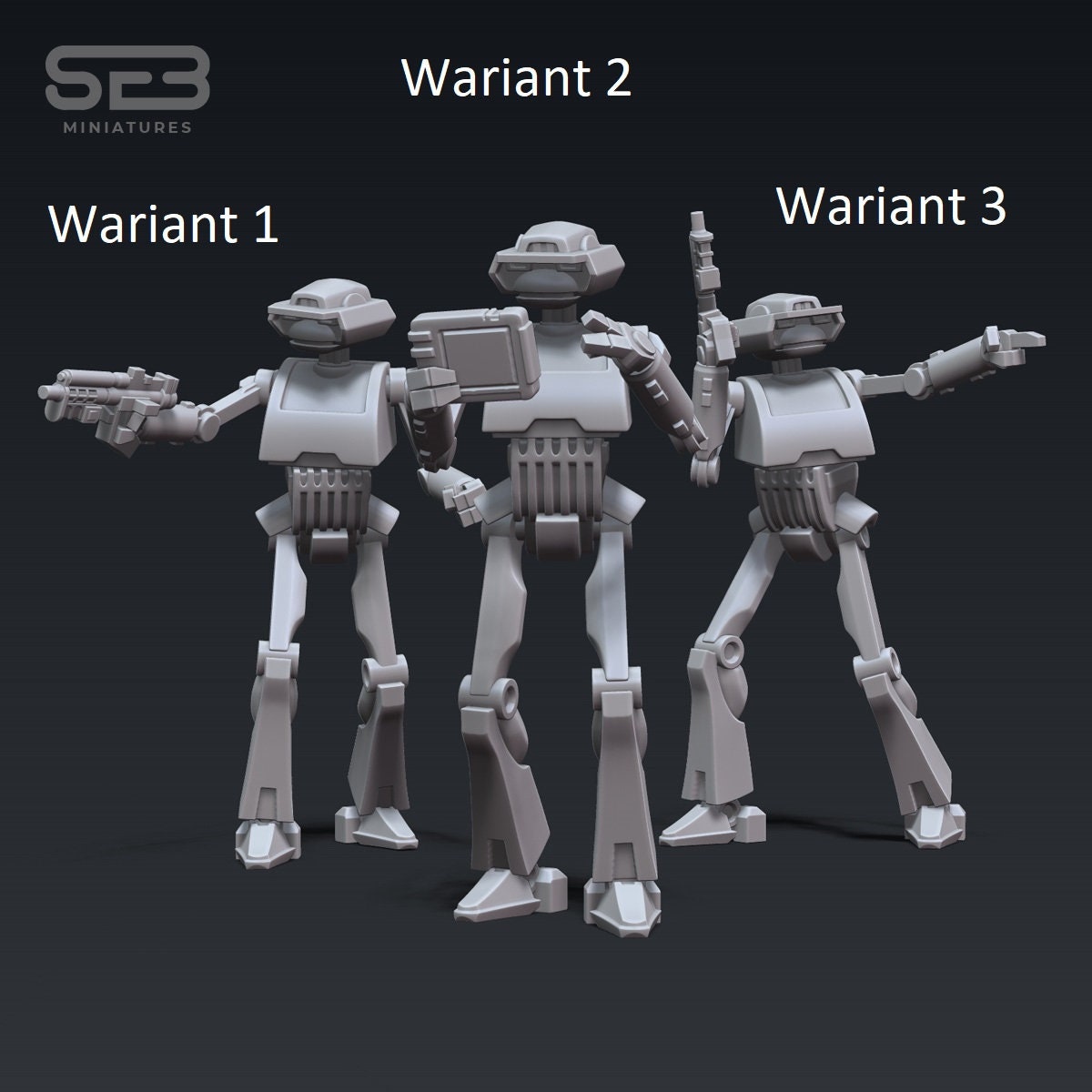 T-droid Matched to Star Wars Legion Scale Tactical Droid | Etsy