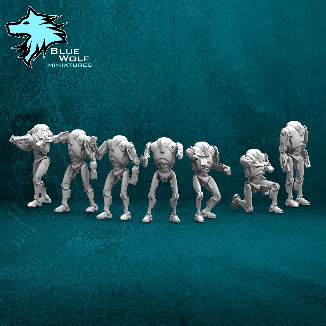 V2 Super Battle Bots Matched to Star Wars Legion Scale - Etsy