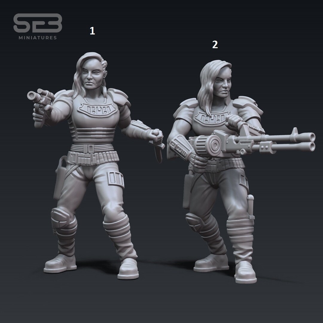 Rebel Veteran Bundle Matched to Star Wars Legion Scale - Etsy