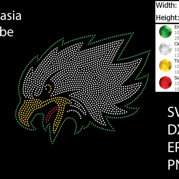Eagles Rhinestone - Etsy