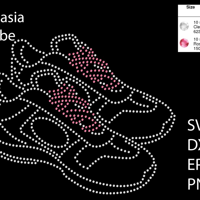 Rhinestone Sneakers - Etsy