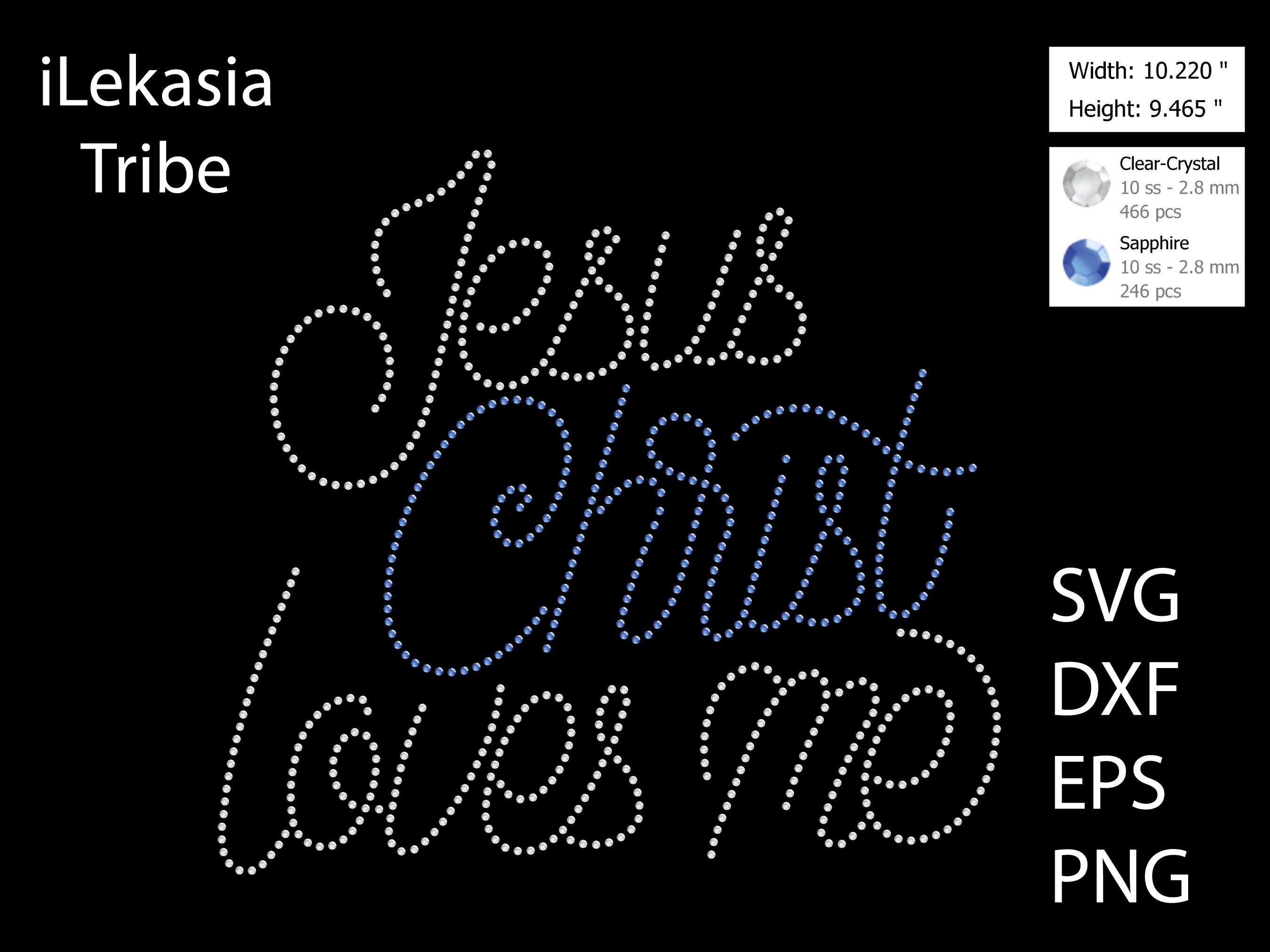 Jesus Loves Me Rhinestone Template SVG | DXF | EPS | Cricut, Silhouette ...