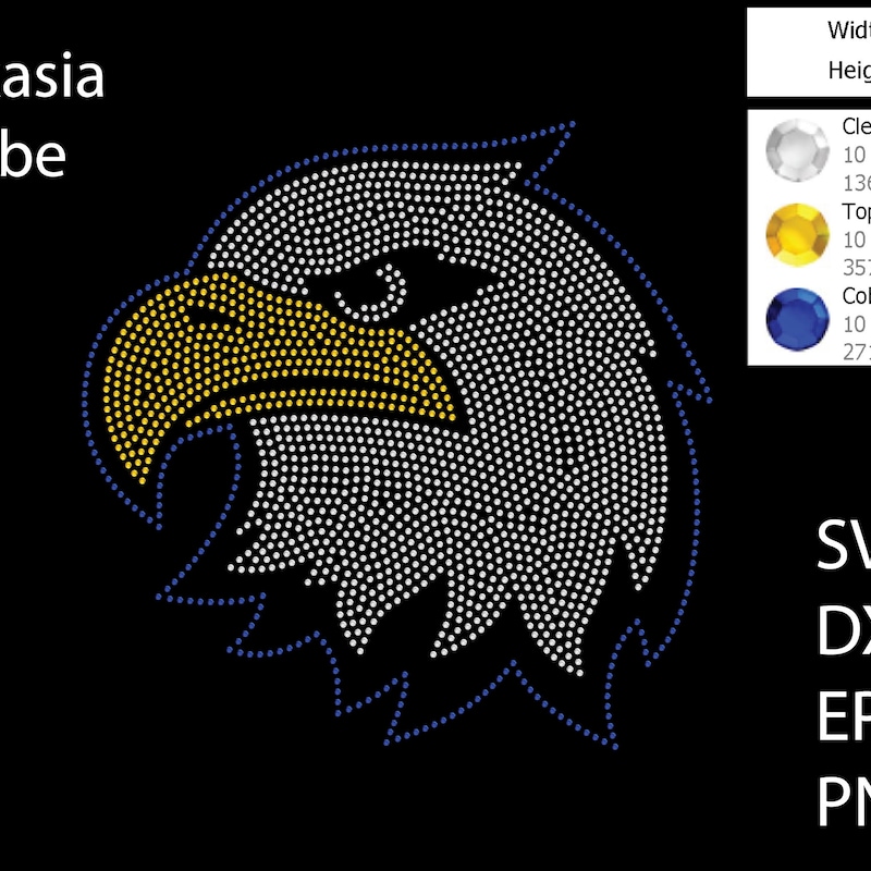 Eagles Rhinestone - Etsy