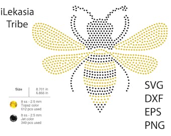 Bee Rhinestone - Etsy