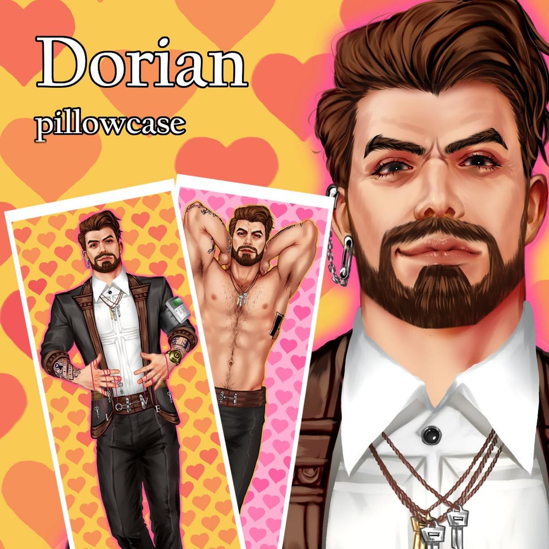 Dorian Date Everything Body Pillow Dakimakura Pillowcase Fan Art Made ...