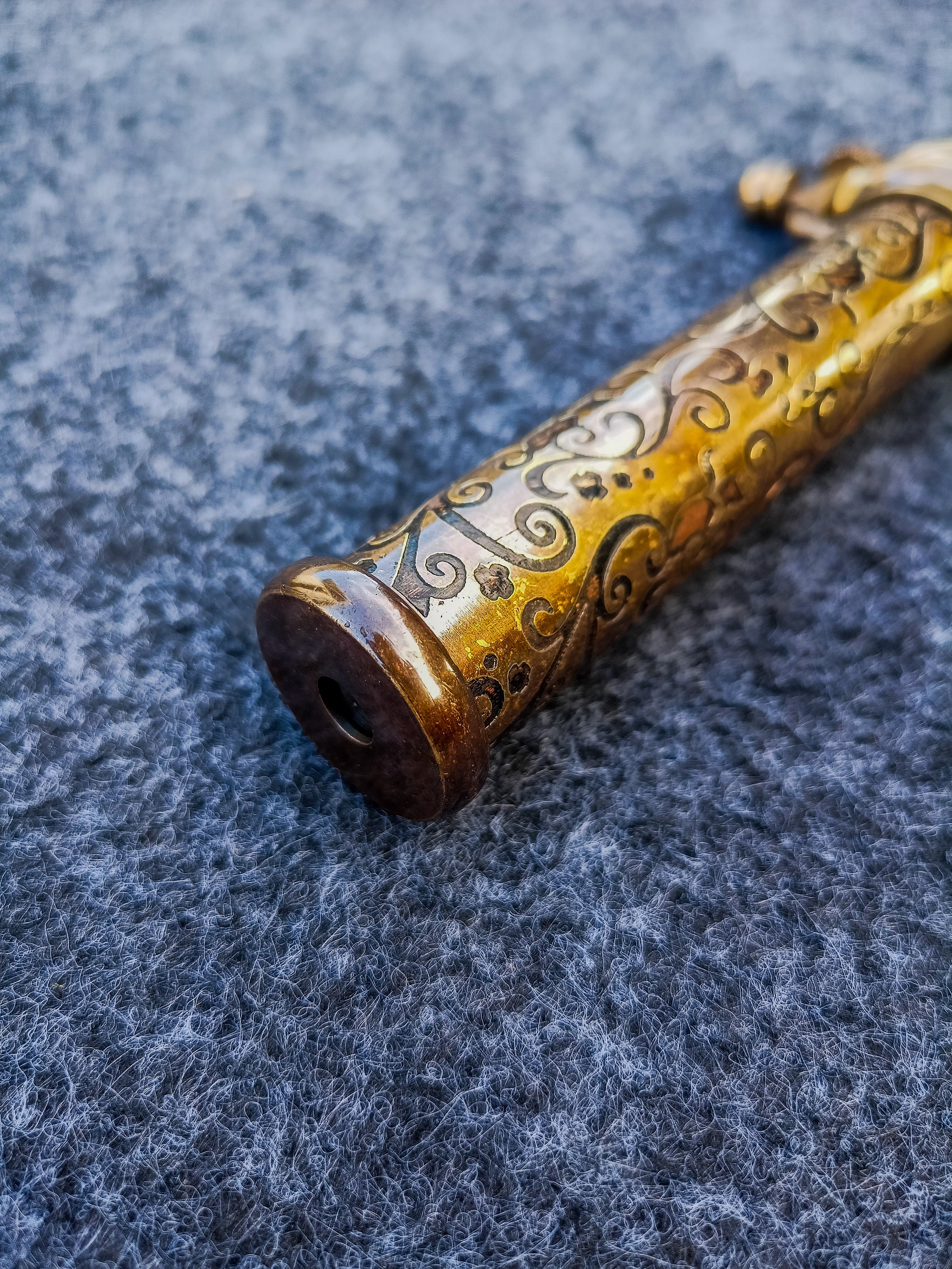Marble Scope Kaleidoscope, Handmade Brass Kaleidoscope, Custom Marble ...