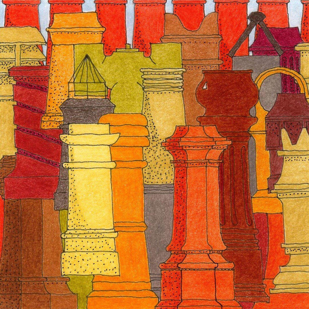 CHIMNEYS (limited Edition Print) - Etsy