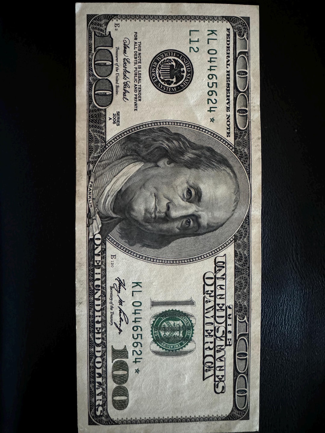 Starred 2006 100 Dollar Bill - Etsy