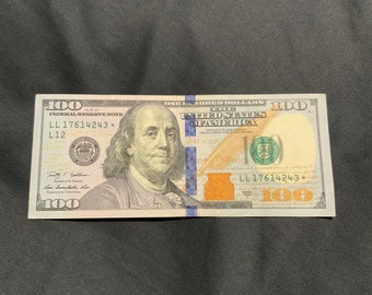 Rare 100 Dollar Bill | Etsy