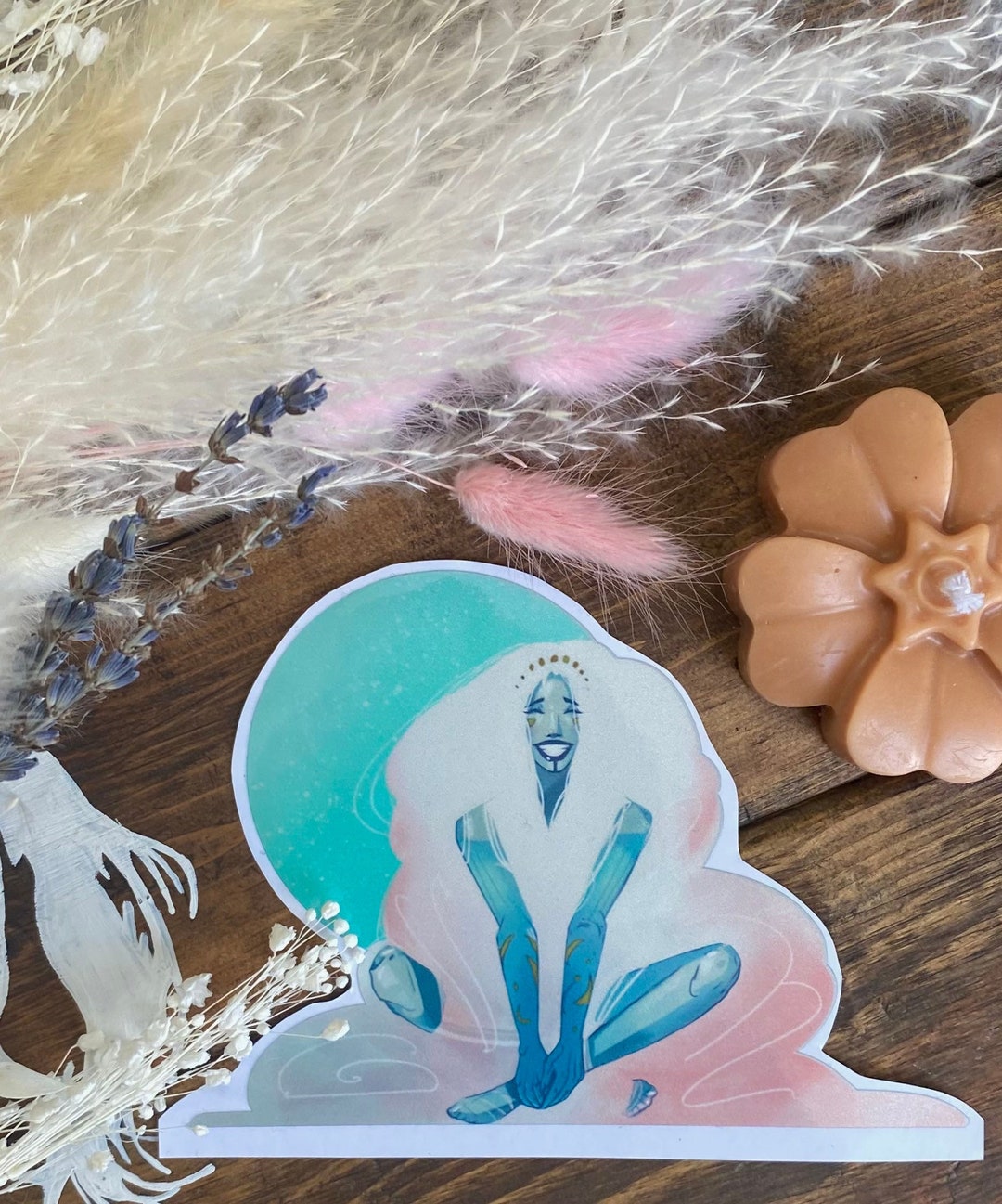 Moon Shimmery Decal Sticker - Etsy