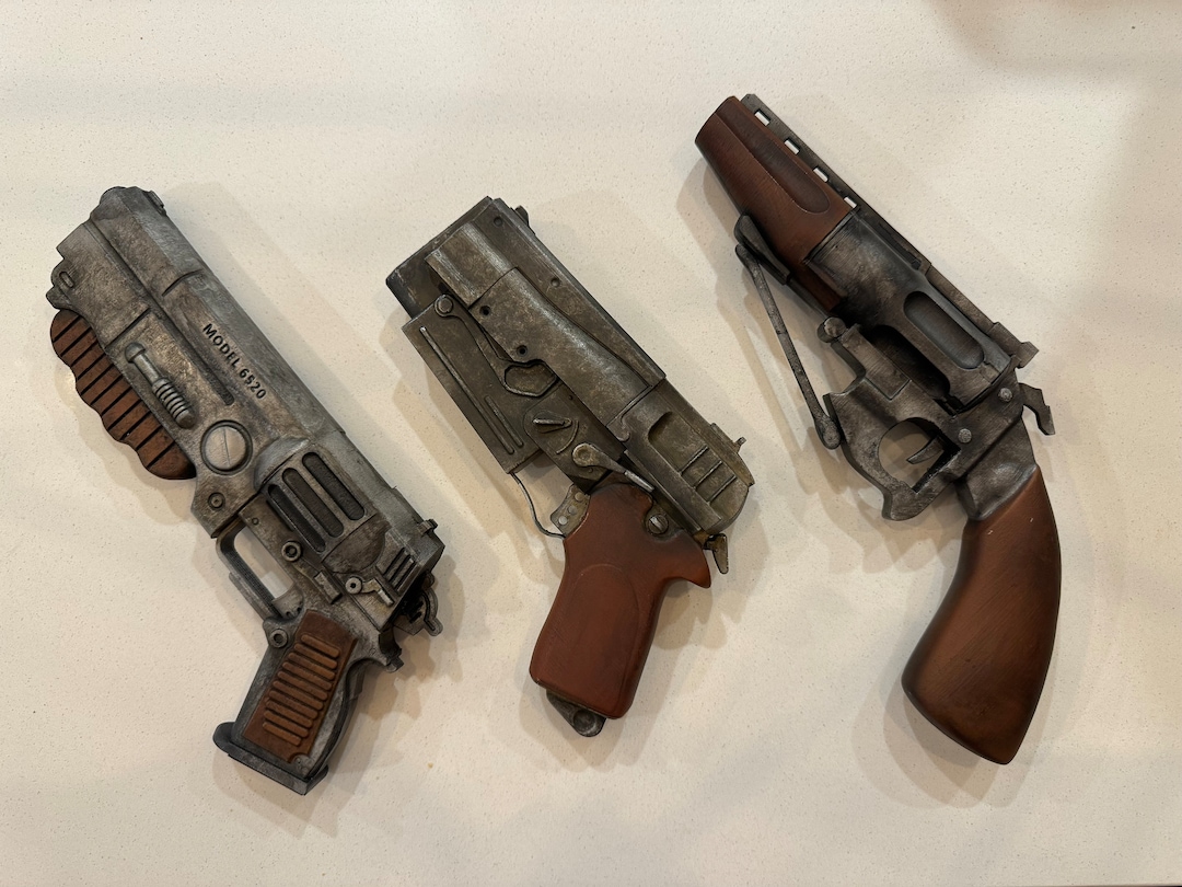 Fallout Replica Pistols 3d Printed - Etsy Australia