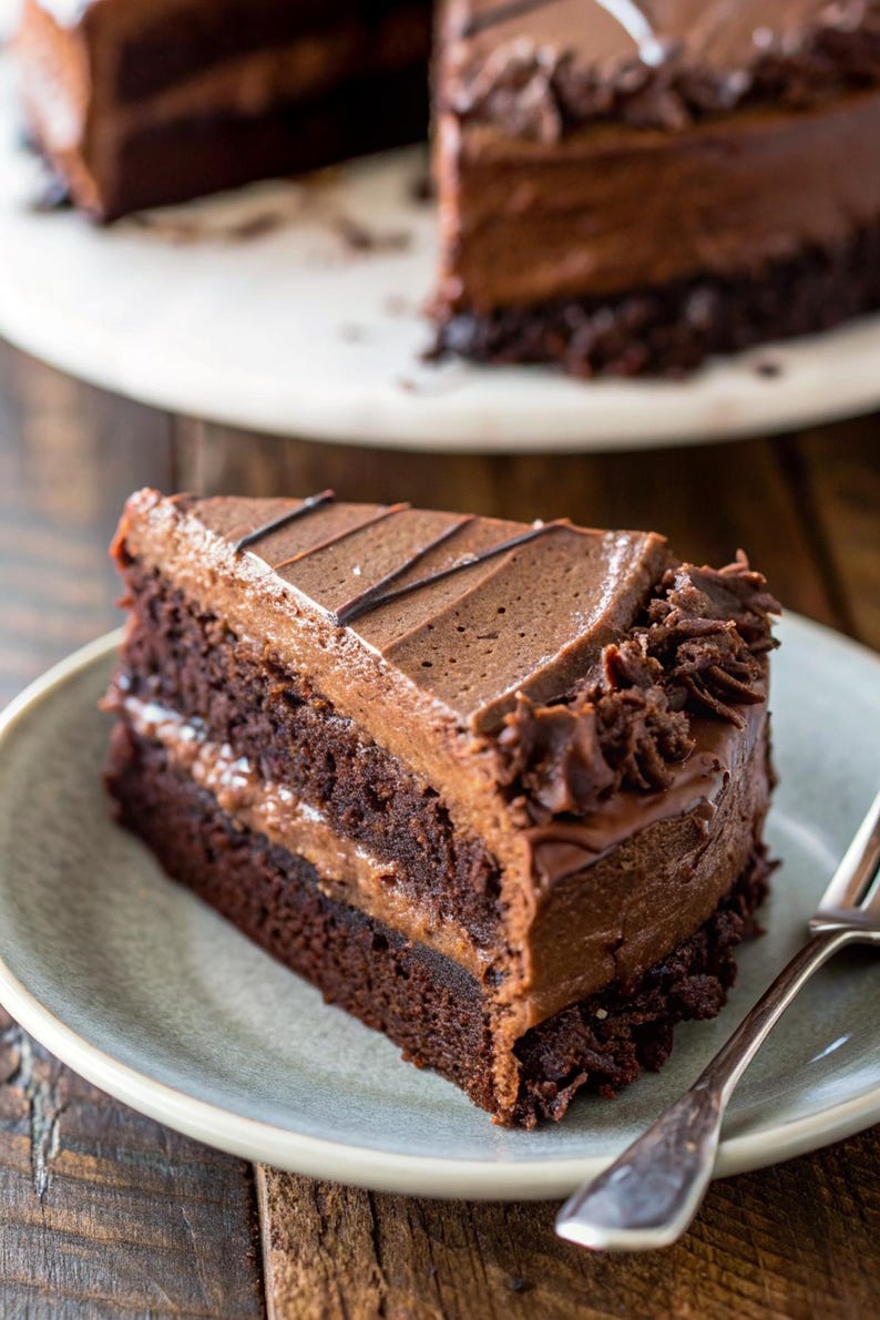 BEST RECIPE for Chocolate Layer Cake Download - Etsy